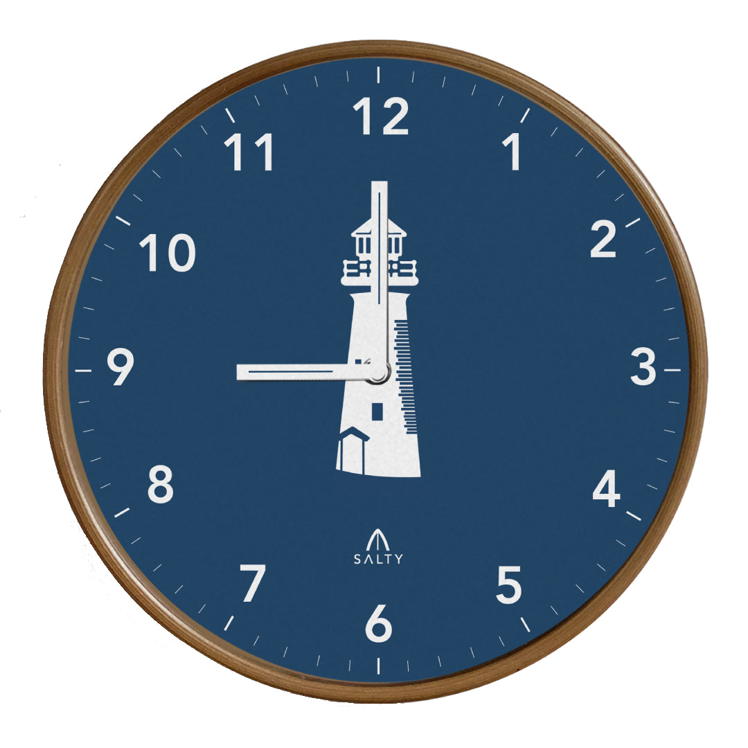 Lighthouse Wall Clock – SALTY Furniture Inc